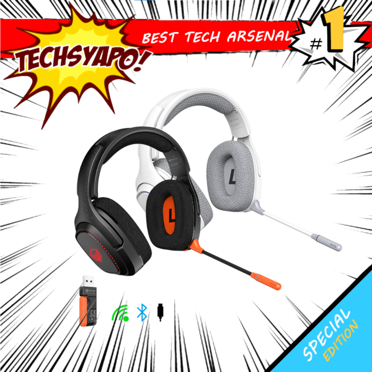 MEETION BTH012 TRI MODE WIRELESS GAMING HEADSET - Techsyapo!